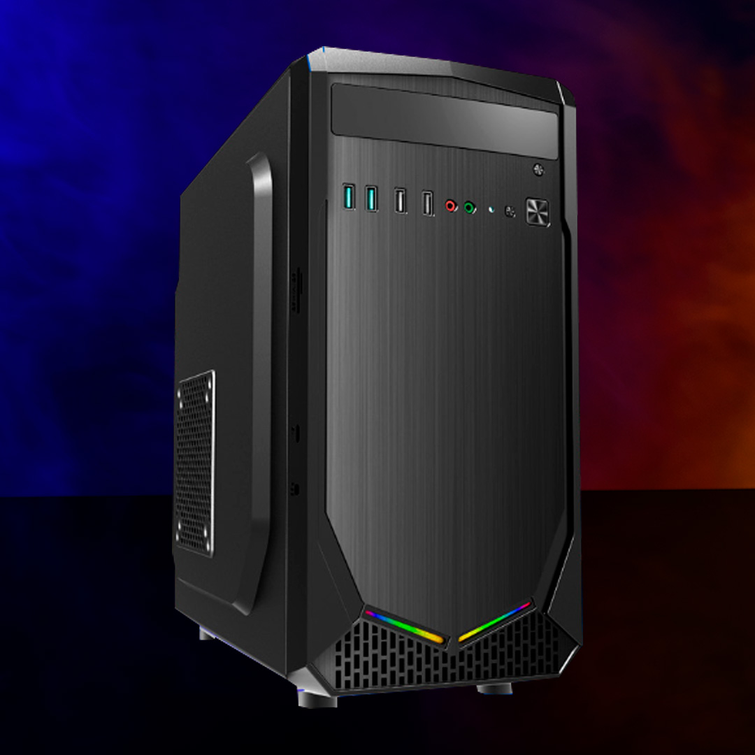 CASE DELUX GAMER G505 CON RGB – DATA CONSULT